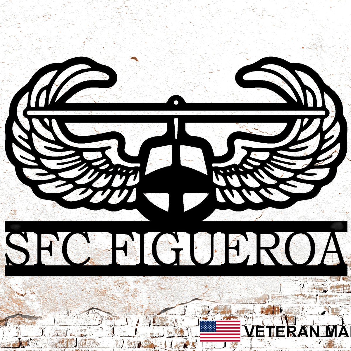 Air Assault Wings Personalized Metal Sign, Army Air Assault Custom Sign ...