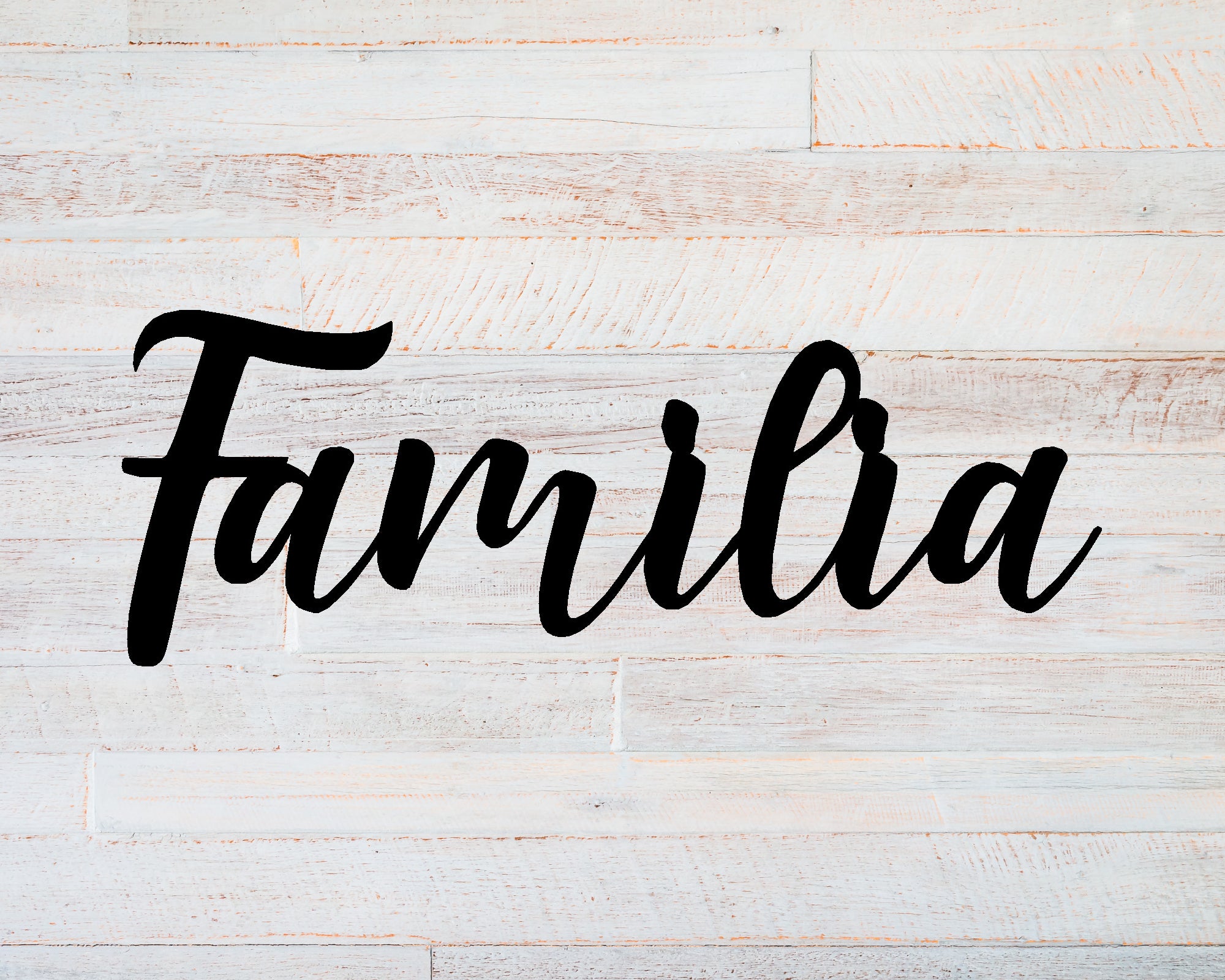 Familia Metal Word Sign, Familia Wall Decor, dining room decor, Childs ...