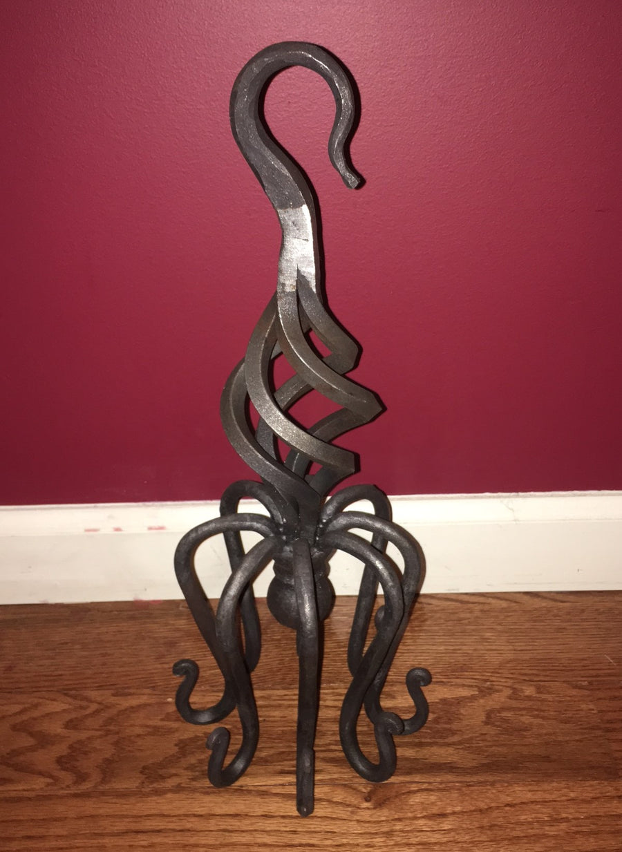 Wrought Iron Wagon Wheel Chandelier Holder, DIY Chandelier Base, Wind ...