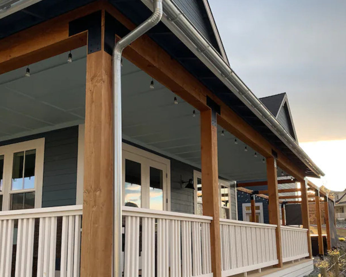 6x6 Post Brackets - Madison Iron and Wood