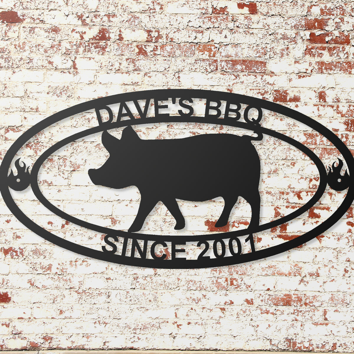 Personalized BBQ Sign, Barbecue Decor, Barbeque Restaurant Decor, BBQ