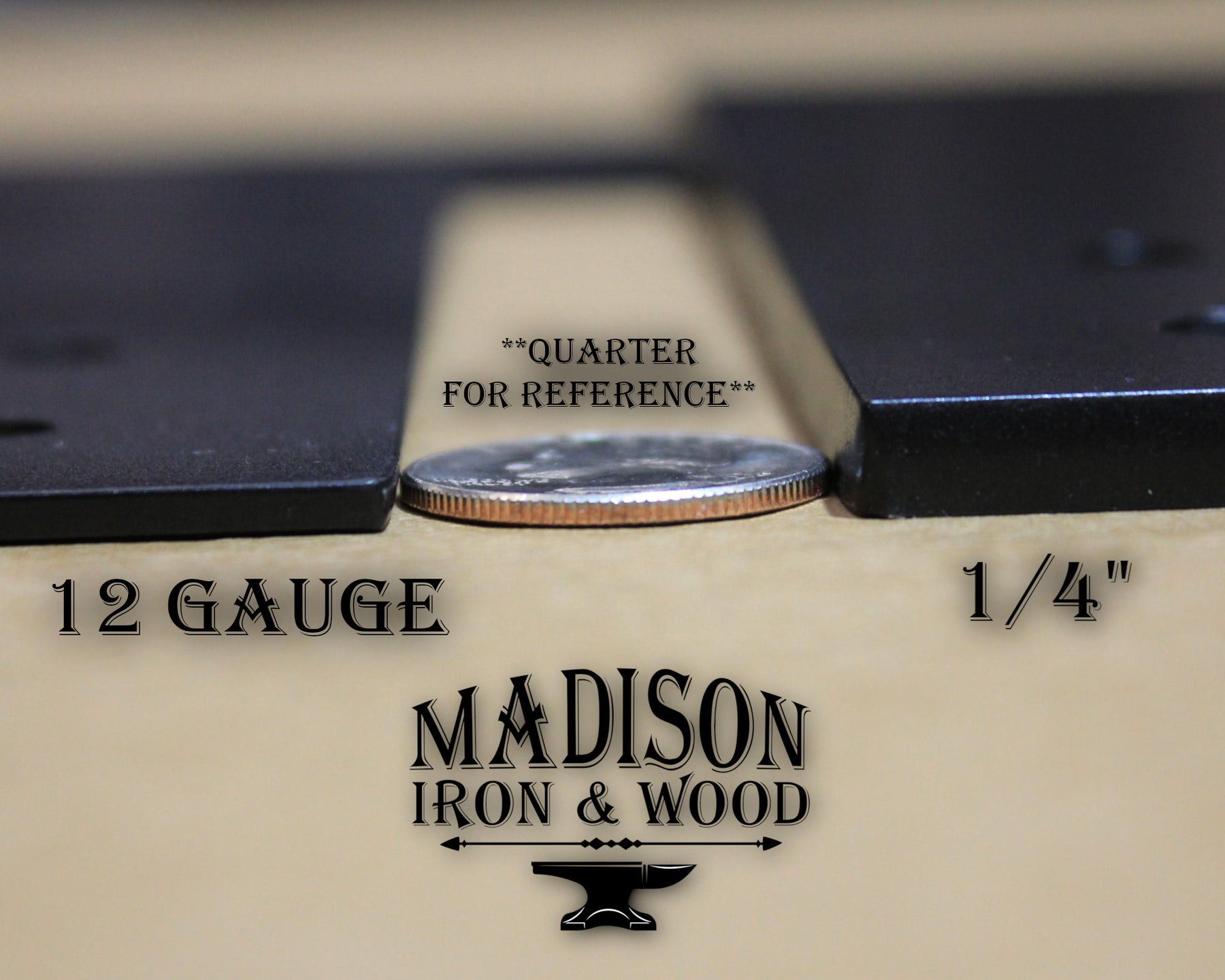 6x6 Post Brackets - Madison Iron and Wood