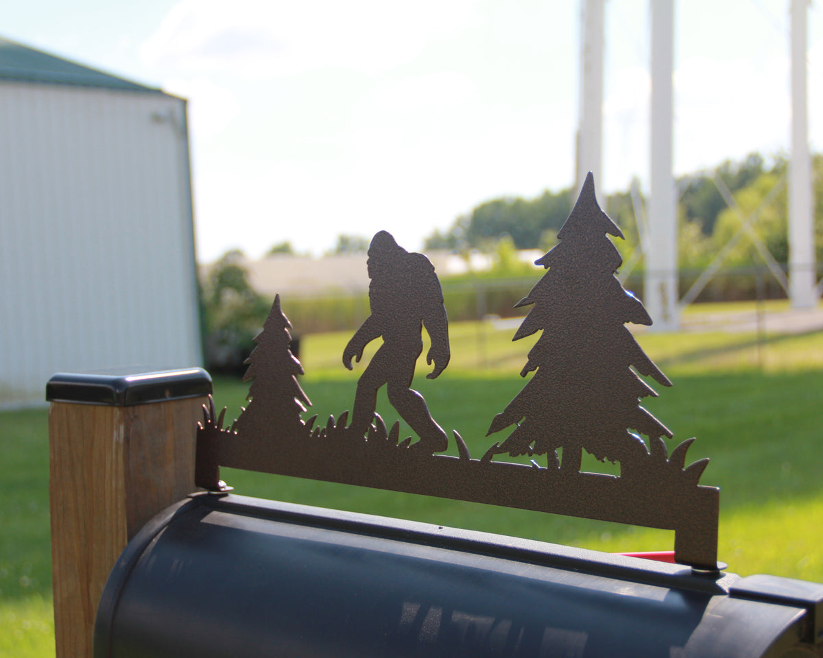 Mailbox Topper | Madison Iron and Wood