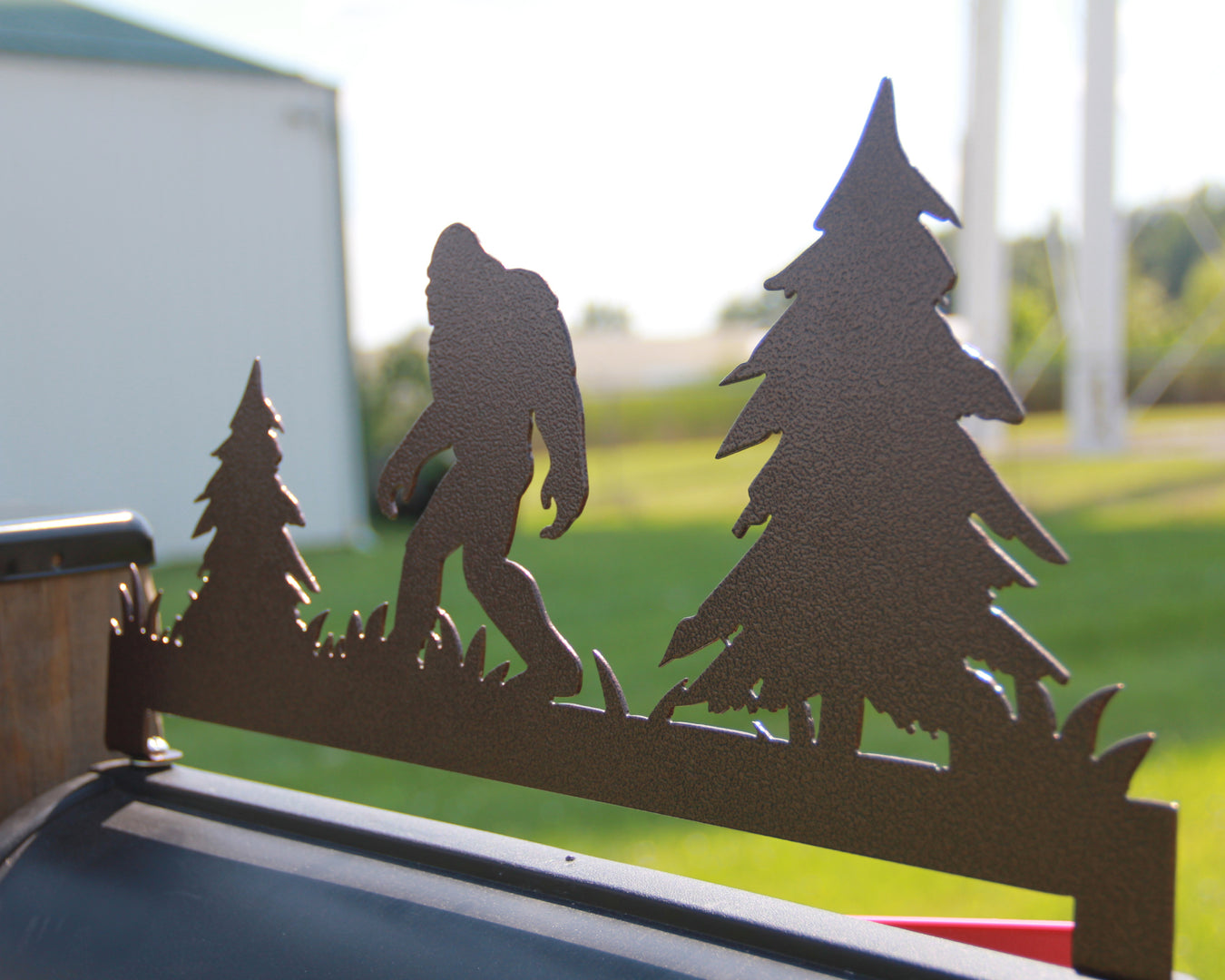 Mailbox Topper | Madison Iron and Wood