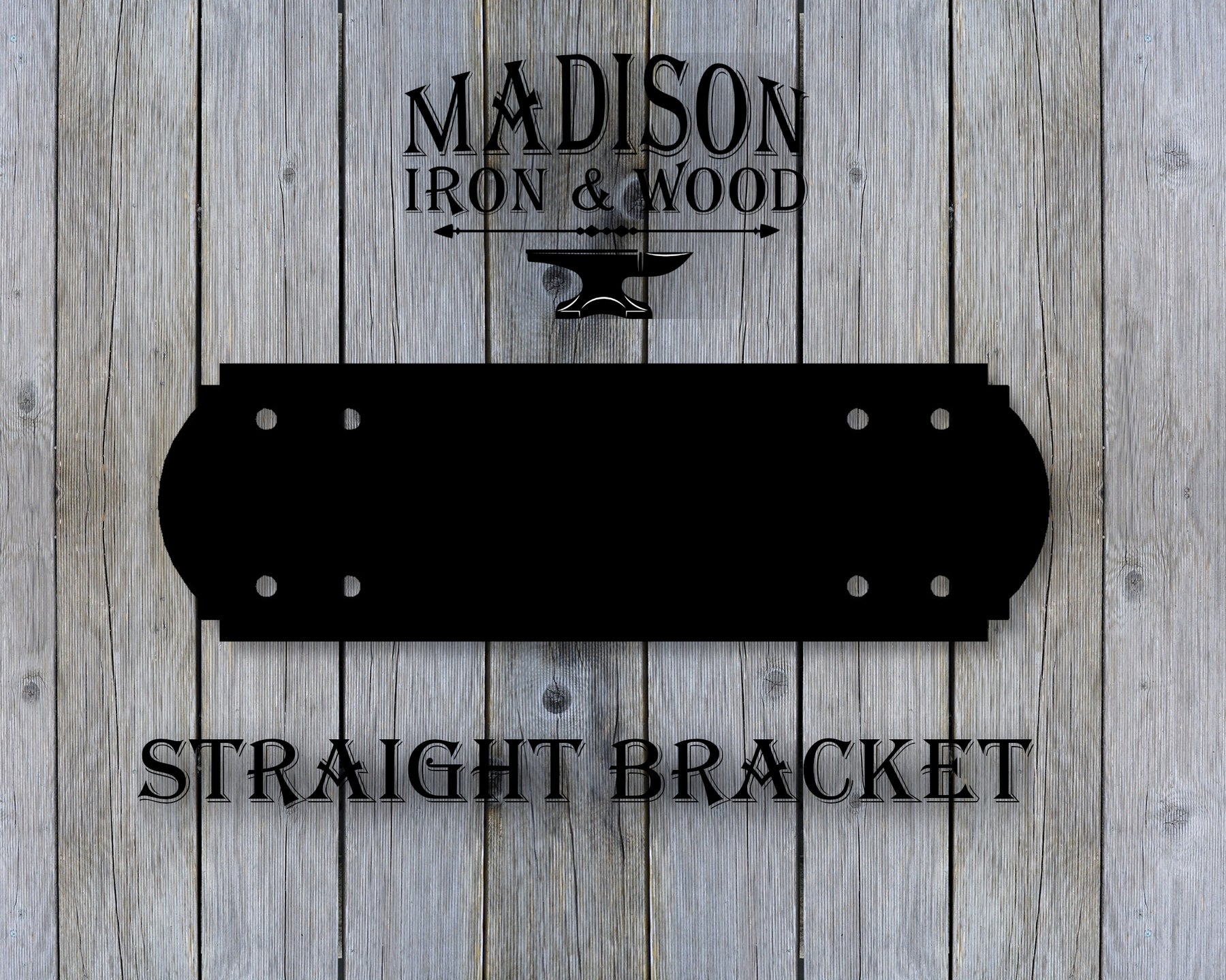 Decorative Metal Brackets - Madison Iron and Wood