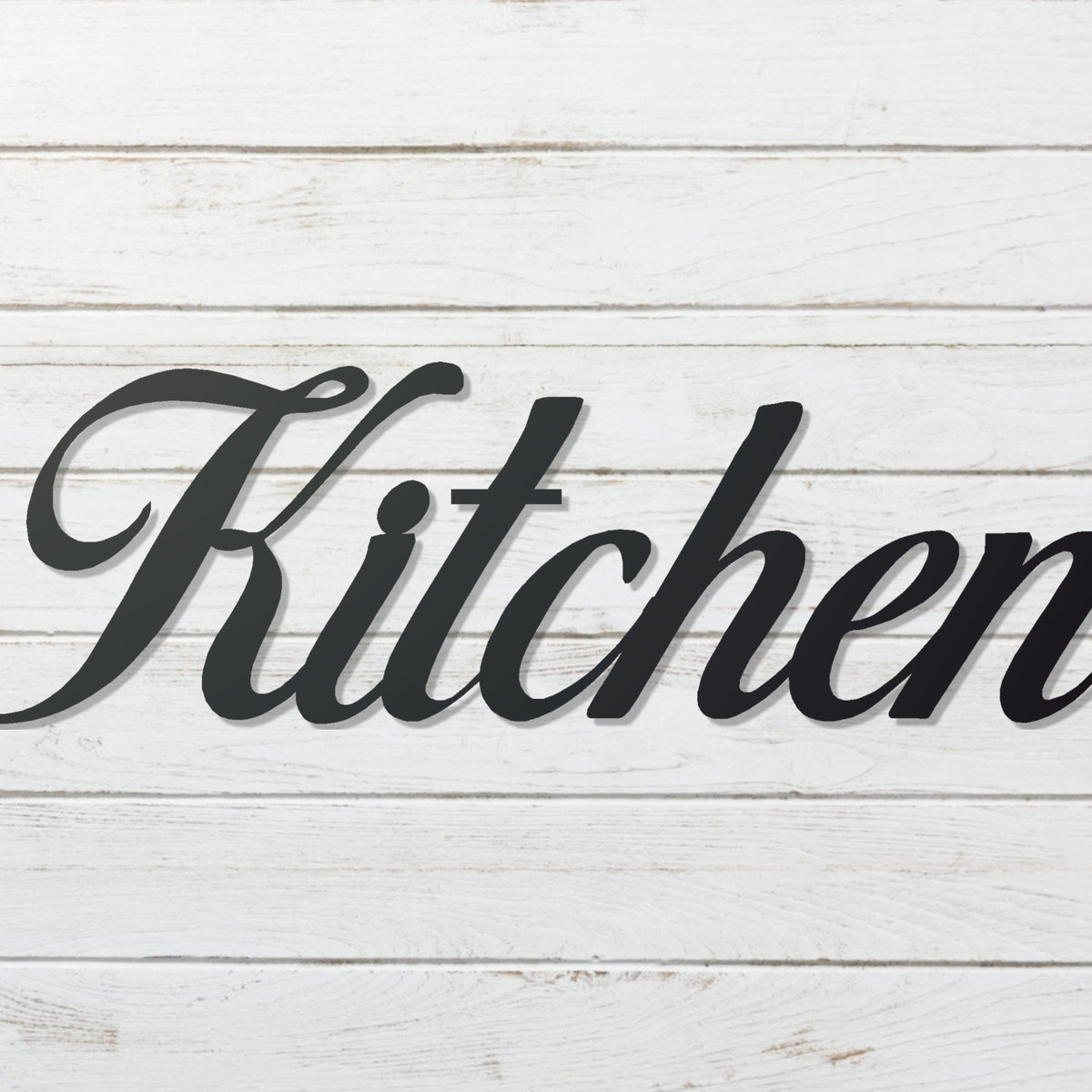 Kitchen Metal Sign, Kitchen Decor, Kitchen Decorative Word Sign ...