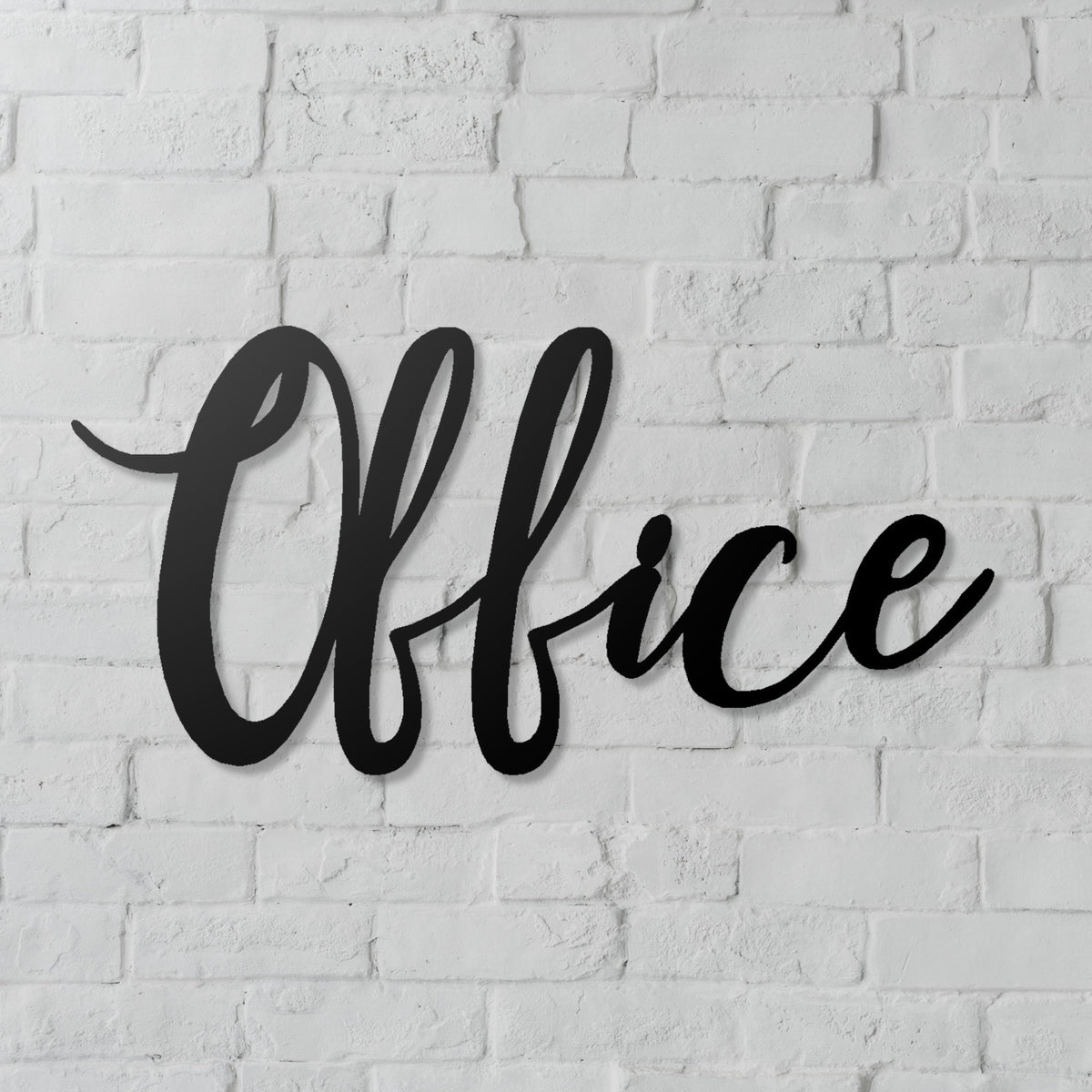 Office metal Sign, Metal Word Sign, Restaurant and Business Decor ...